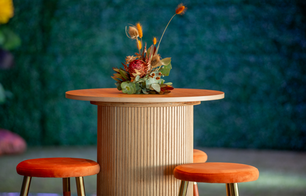 Hi Bar Table – Ripple – Phenomenon Creative Event Services