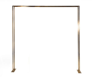 Arbour – Large Gold Square – Phenomenon Creative Event Services